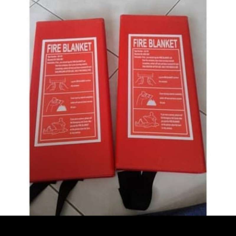 Promo fire blanket/selimut pemadam api 1,2x1,2 Diskon 14% di Seller ...