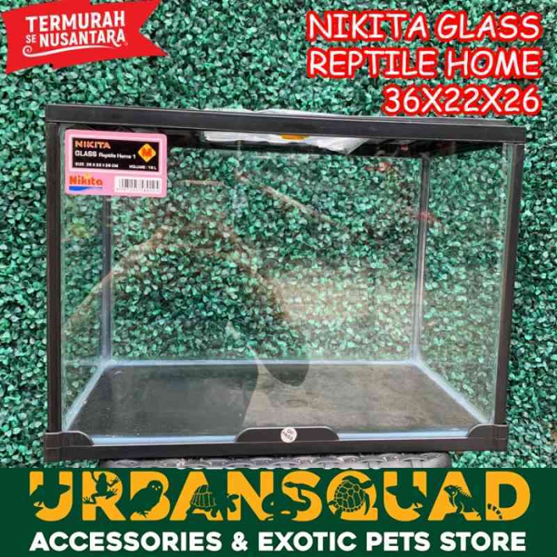 Promo NIKITA REPTILE HOME M KANDANG REPTIL SULCATA ALDABRA PARDALIS ISTAR Diskon 23% di Seller ...