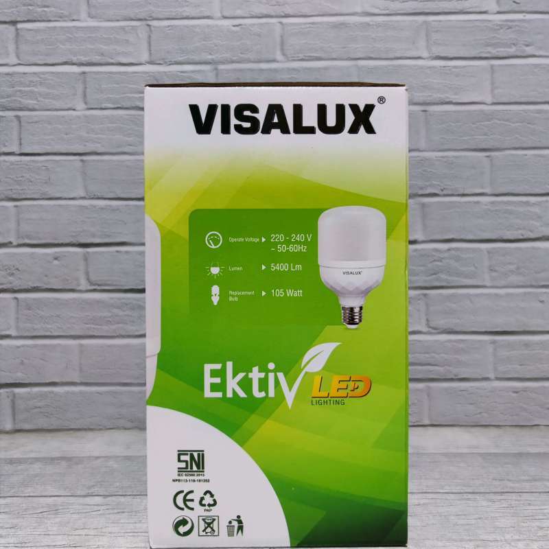 Promo Visalux Ektiv Lampu Led Capsule 60w Garansi 1 Tahun Sni Diskon 30 ...