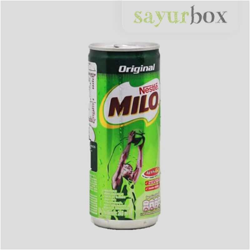 Jual Nestle Milo Susu Original Kaleng 240 ml Sayurbox - JKT di Seller ...