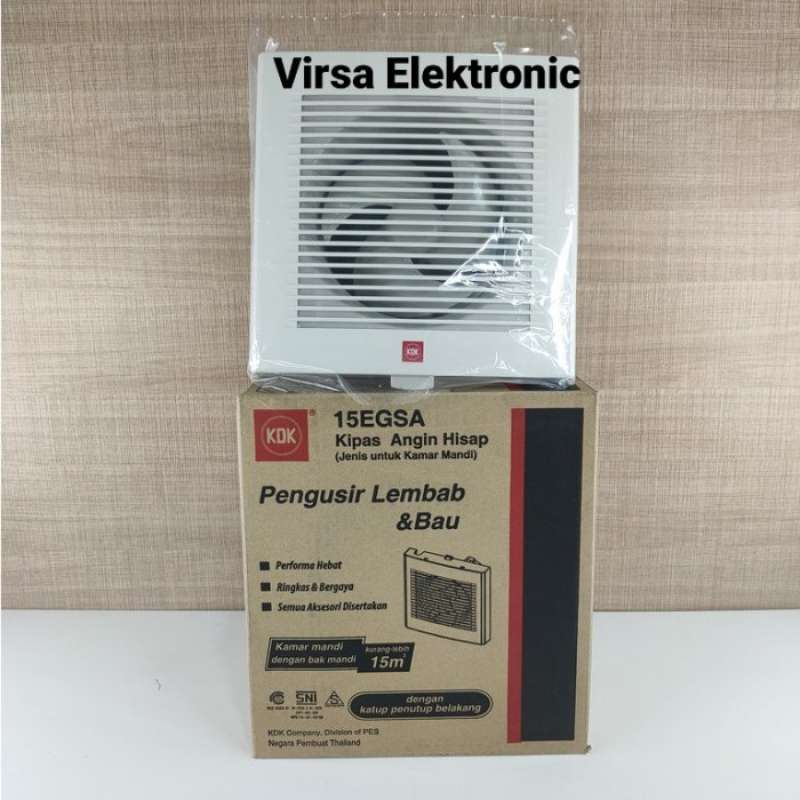 Jual Hexos Exhaust Fan Plafon 6 Inch Kamar Mandi Kdk 15egsa Di Seller ...