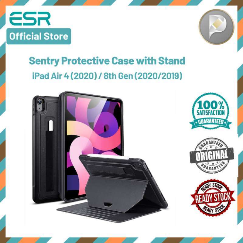 Jual ESR iPad Air 4 (2020) / 10.2 (2020/2019) Sentry Stand Series Case di Seller Nunki Store ...