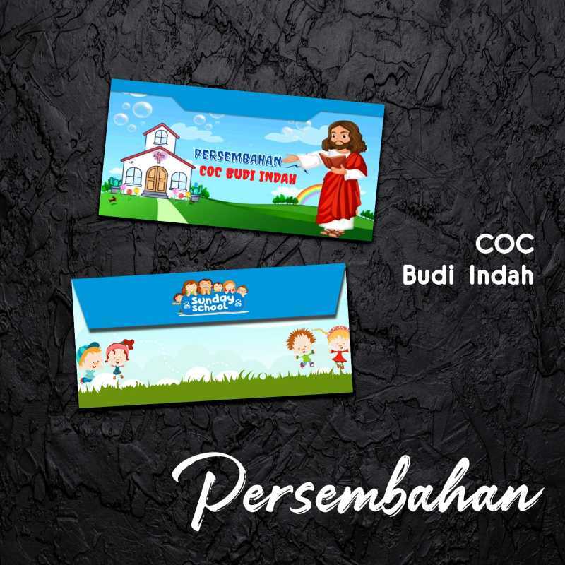 Jual Amplop Persembahan Sekolah Minggu COC Budi Indah di Seller HLGMart ...