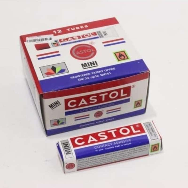 Jual Lem CASTOL Mini 14cc Glue Contact Adhesive di Seller Berkat Art ...