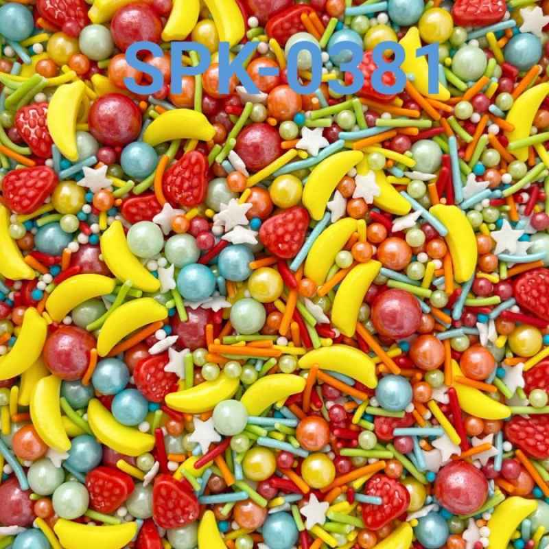 Promo SPK-0381 Sprinkles sprinkle 1kg buah stroberi strawberry pisang ...