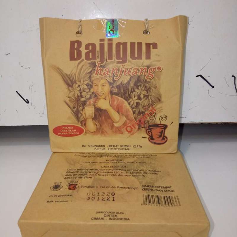 Jual MINUMAN TRADISIONAL BAJIGUR HANJUANG ISI 5 PCS di Seller MANDIRI ...