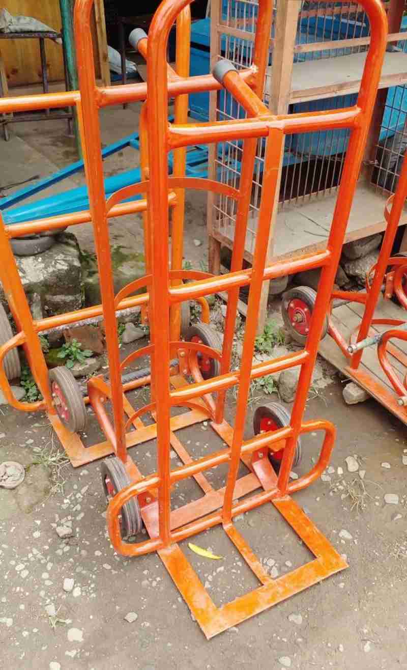 Jual Troli Gledekan Gerobak Dorong Barang Roda 2 Original Murah - Harga ...