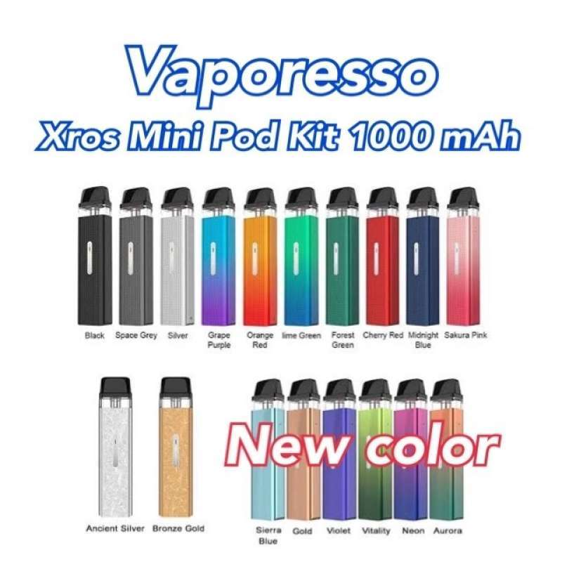 Promo Xros Mini Pod Kit 1000mAh by Vaporesso - Authentic Diskon 3% di ...