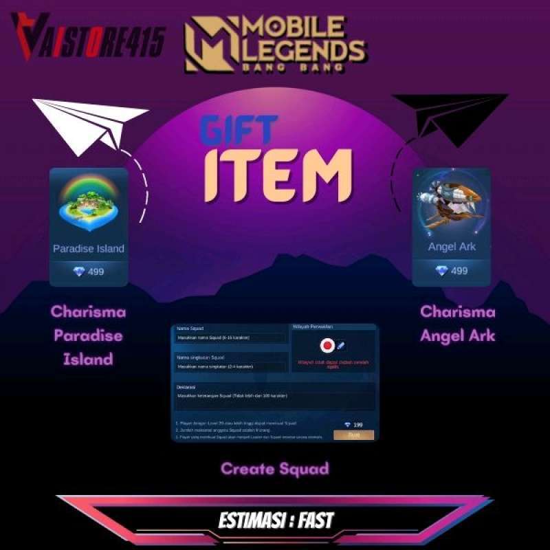Jual Squad Mobile Legends Original Murah - Harga Diskon Juli 2024 ...