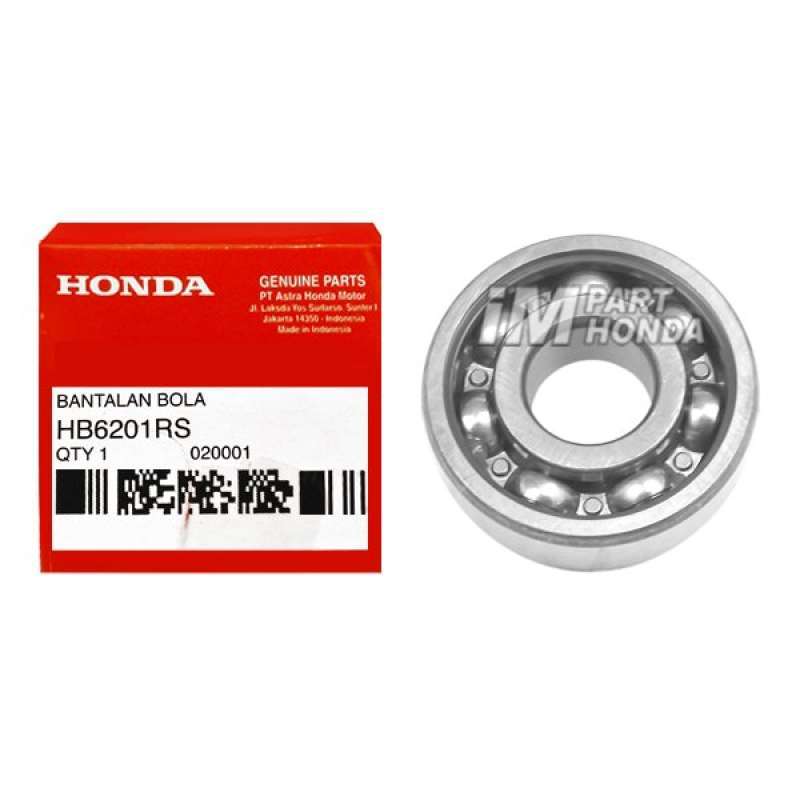 Jual AHM HB6201RS Laher Laker Roda Depan Bearing Ball 6201 RS Pakai ...