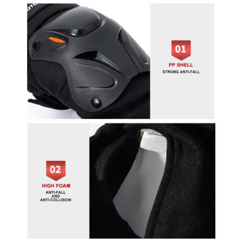 Promo Motowolf Knee Pad Elbow Pad Motor Kneepad Futsal Deker Protector ...