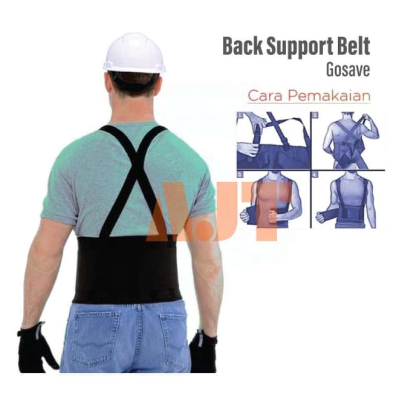 Promo Back Support Safety Belt Original Sabuk Pengaman Pinggang Diskon ...