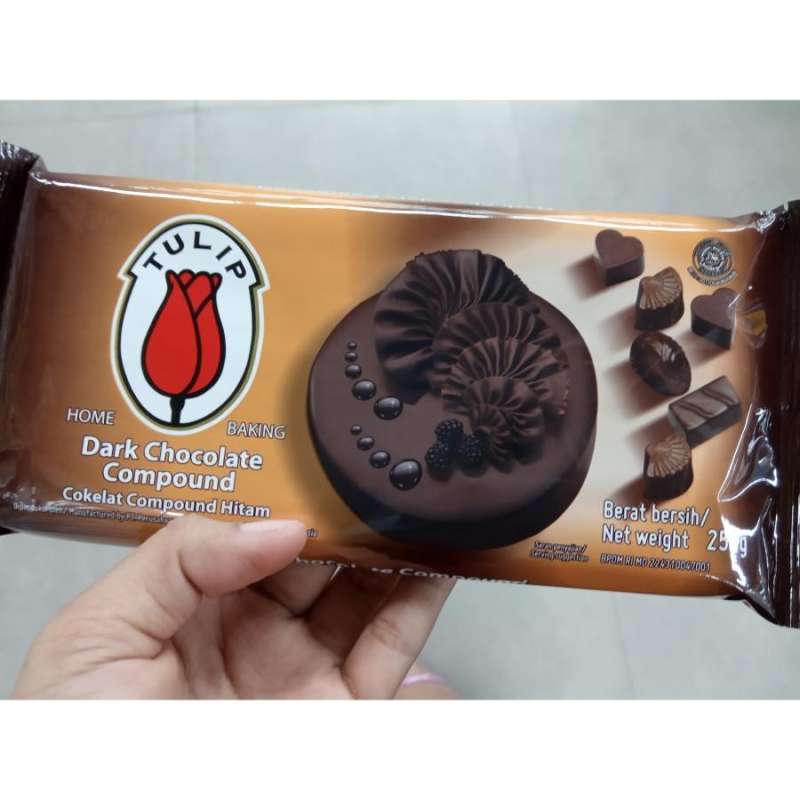 Jual TULIP MILK CHOCO DARK CHOCO COMPOUND RANDOM PILIH 250GR di Seller ...