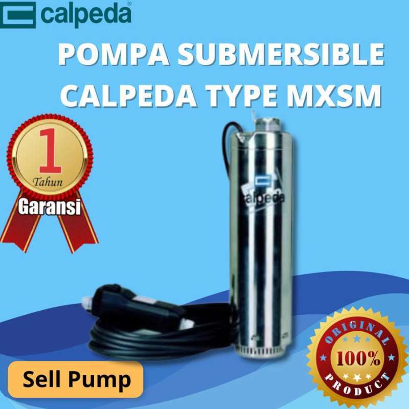 Jual Pompa Multistage Submersible Calpeda MXSM 506CG+Motor 1 Phase di Seller Sell Pump Indonesia ...