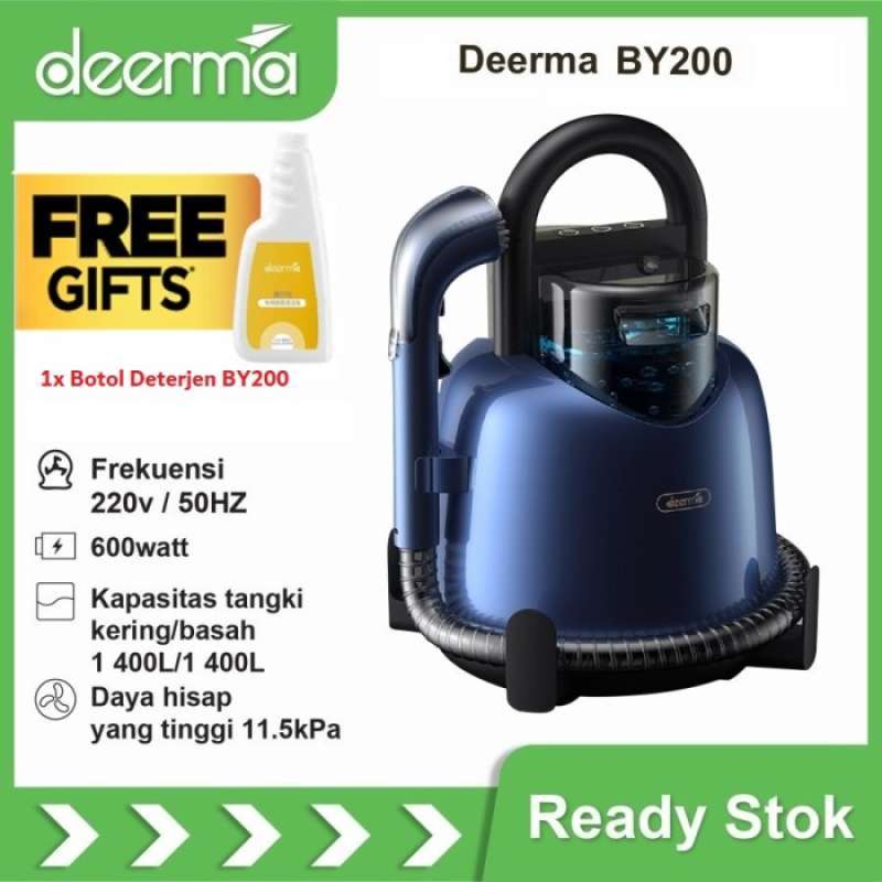 Jual [RESMI] Deerma BY200 Wet & Dry Vacuum Cleaner Pembersih Karpet ...