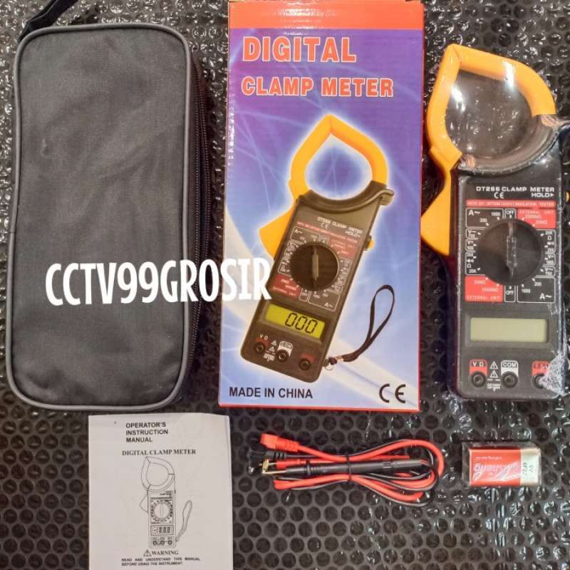 Jual Tang Ampera Digital DT266 Clamp Meter DT 266 Amper Multimeter di Seller Odettee Shop ...