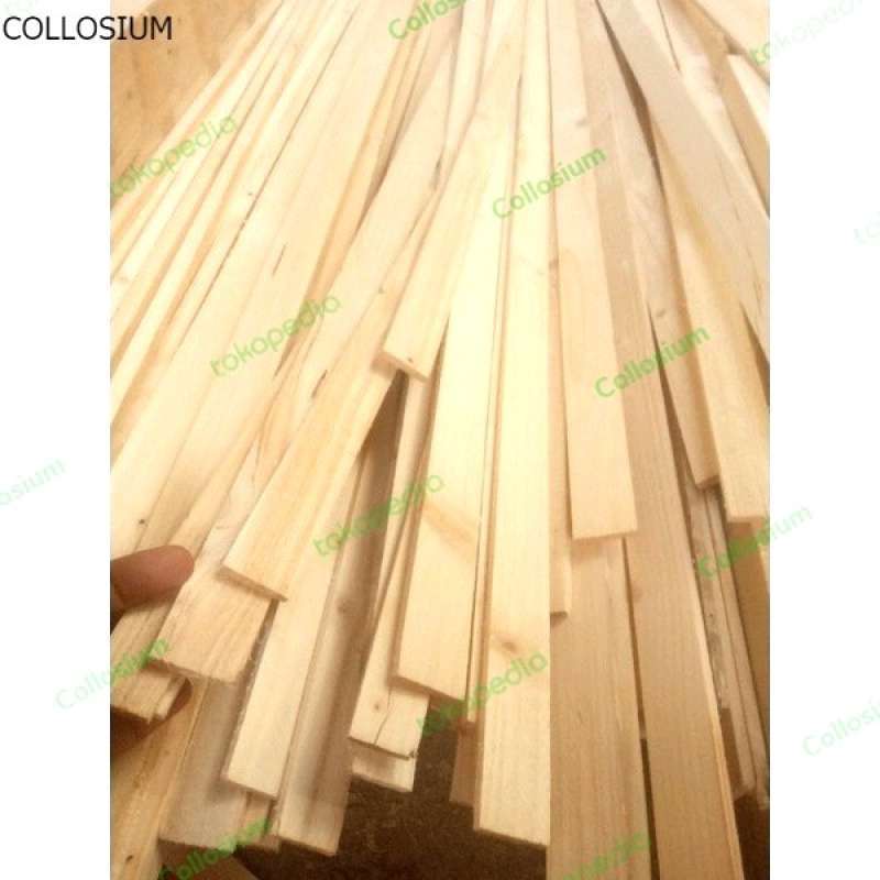 Promo Reng Kayu List 200 x (3-5) x 1 Kayu Jati Belanda Diskon 5% di ...