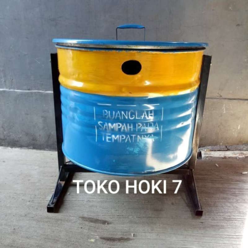 Promo Tempat Sampah/Tong Sampah Besi/Drum Sampah Gantung 100Liter Kuat ... Promo Tempat Sampah/Tong Sampah Besi/Drum Sampah Gantung 100Liter Kuat ...