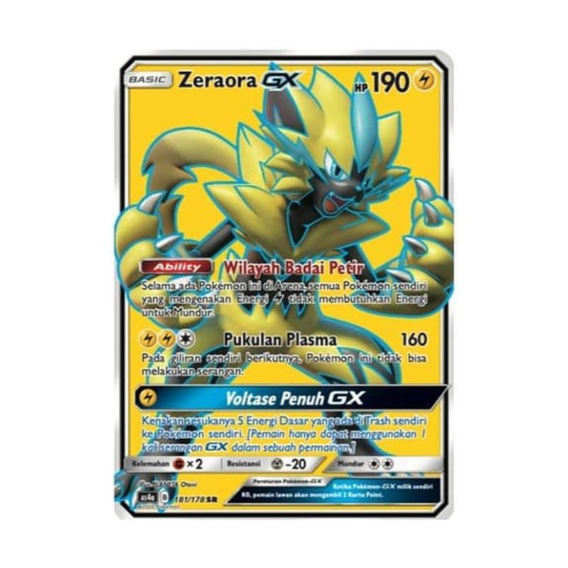 Jual Pokemon Zeraora GX AS4a 181/178 SR Card Game di Seller Cryotech ...