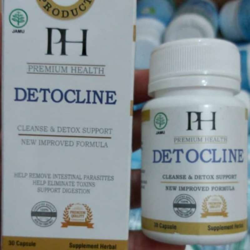 Jual Sale Obat Anti Parasit Detocline Cacing Tubuh Original Herbal Asli ...