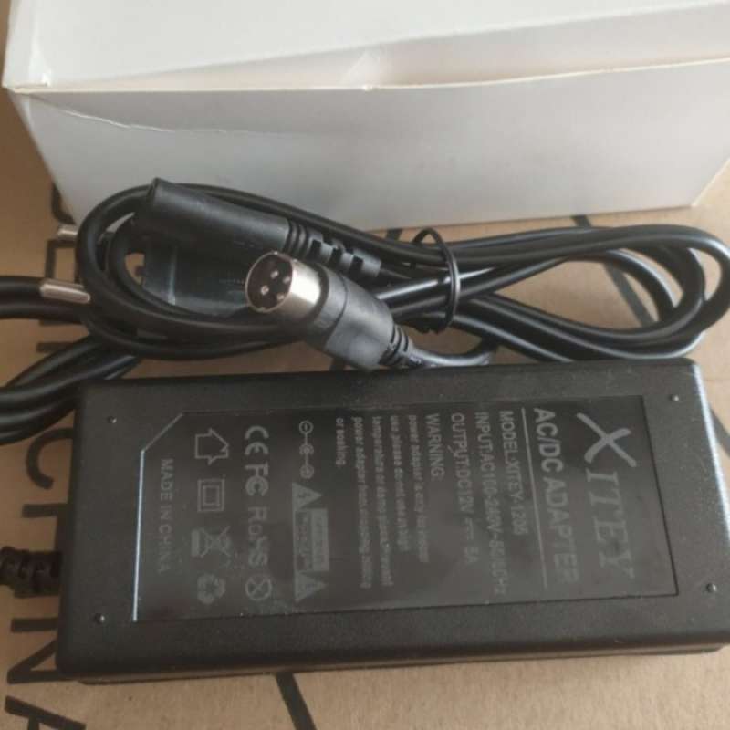 Promo Promo Of the month ADAPTOR DVR HIKVISION 12V 5A 4 PIN Promo Of ...