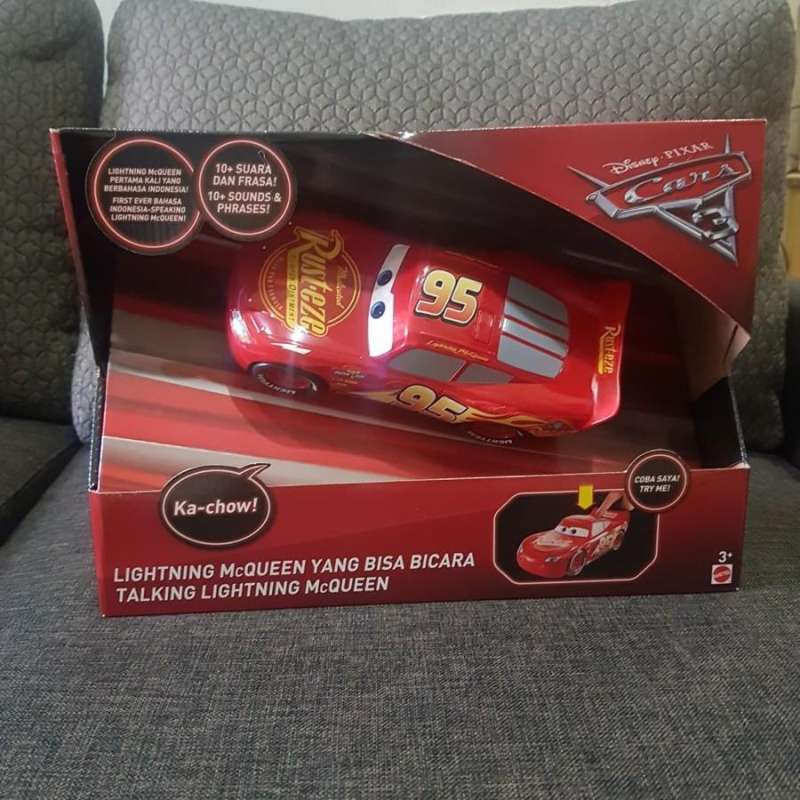 Jual Mattel disney pixar Cars 3 lightning mcqueen mobil berbicara di ...