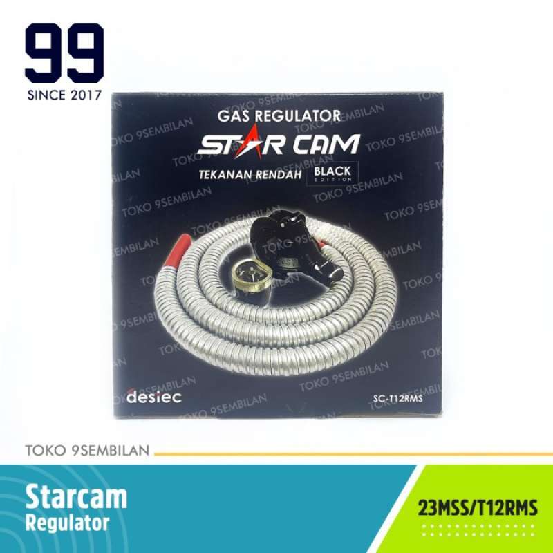 Promo Regulator Gas LPG StarCam Destec SC-23MSS Star Cam 23MSS Meter ...