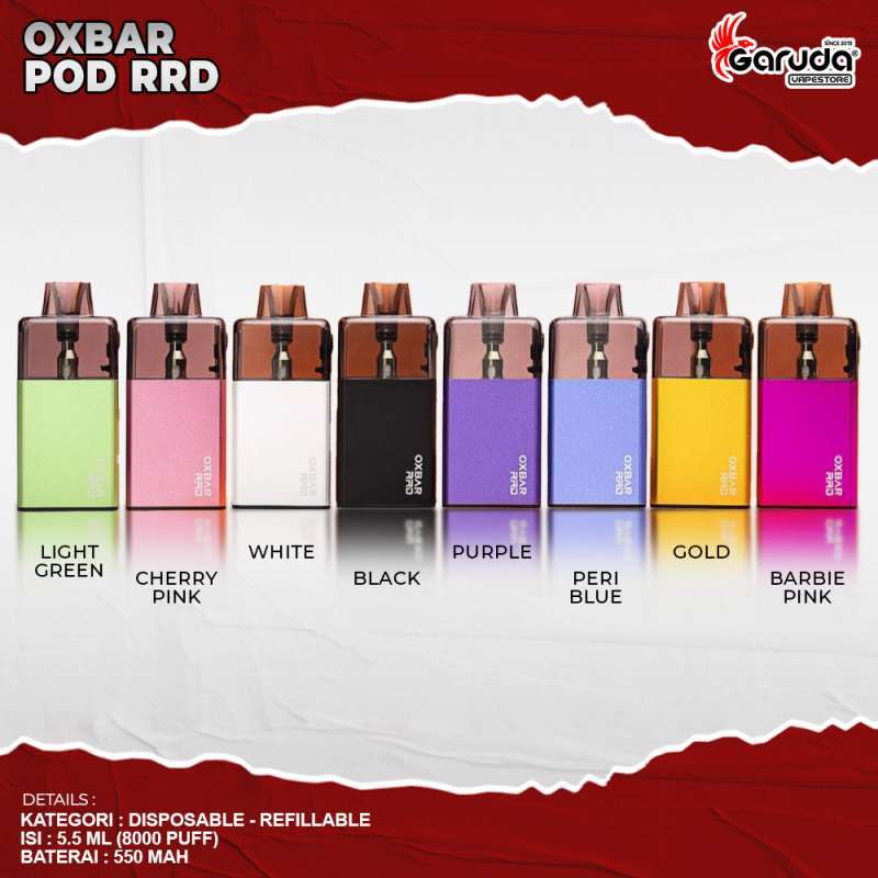 Jual Oxbar RRD Pod By Oxva 100% Authentic - PURPLE di Seller Garuda ...