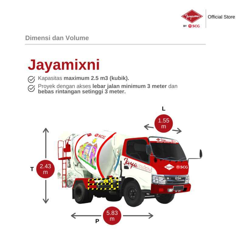 Jual Jayamix By Scg Beton Waterproof Concrete K400 (jayamixni) Di ...