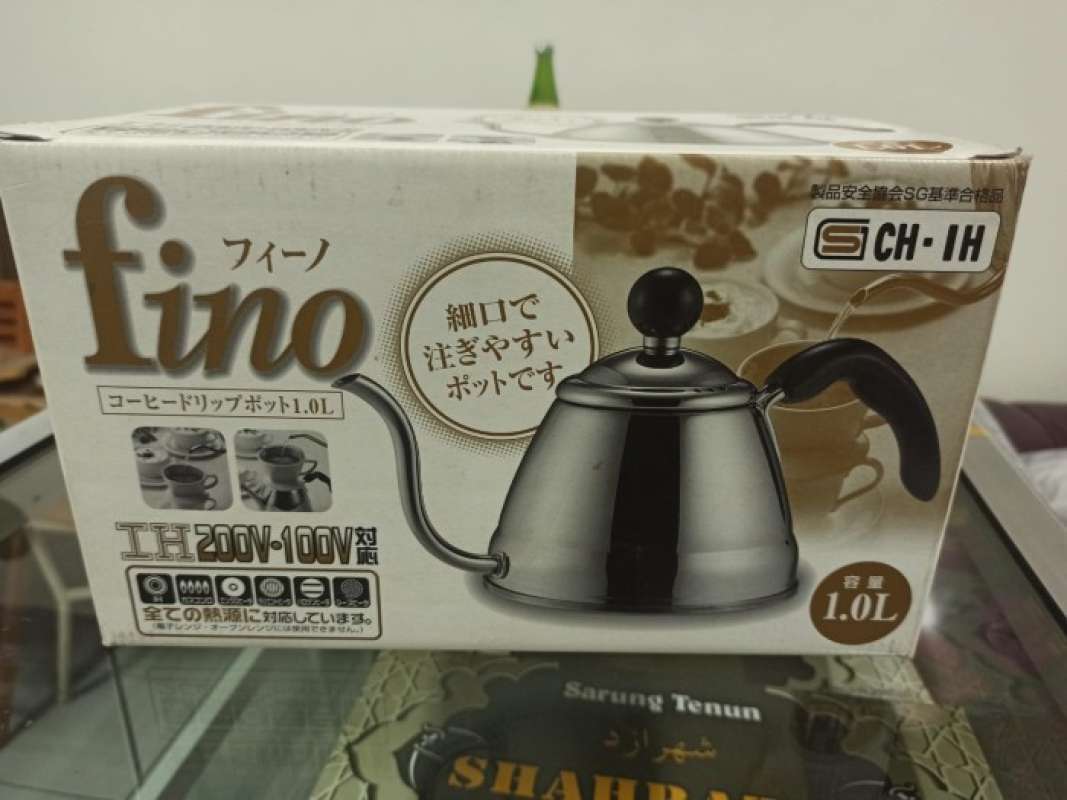 Promo Fino Coffee Kettle 1L (IH) Japan Induction ( PROMO ) Diskon 23% ...