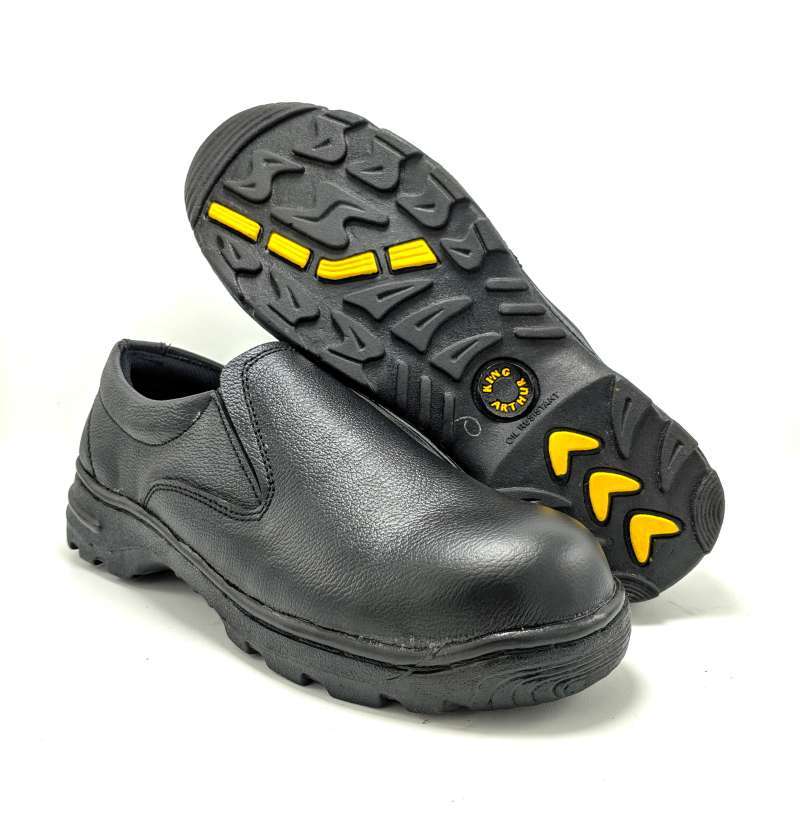 Promo Sepatu Safety King Arthur Model Slipon Kulit Asli KA07 Diskon 8% ...