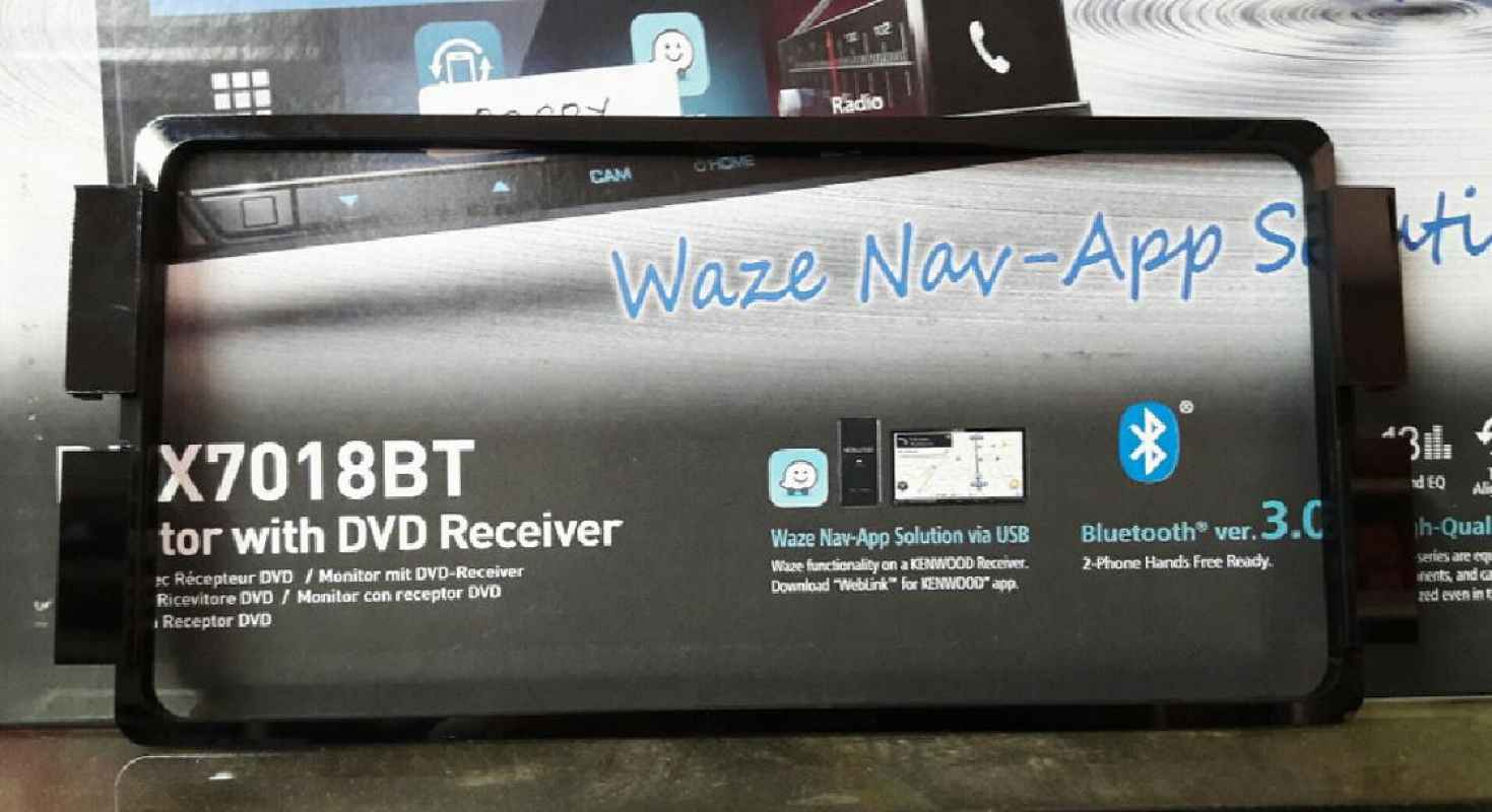 Jual Frame Audio Headunit 6.95 Expander Hitam Khusus Kenwood 718 Wbt Di ...