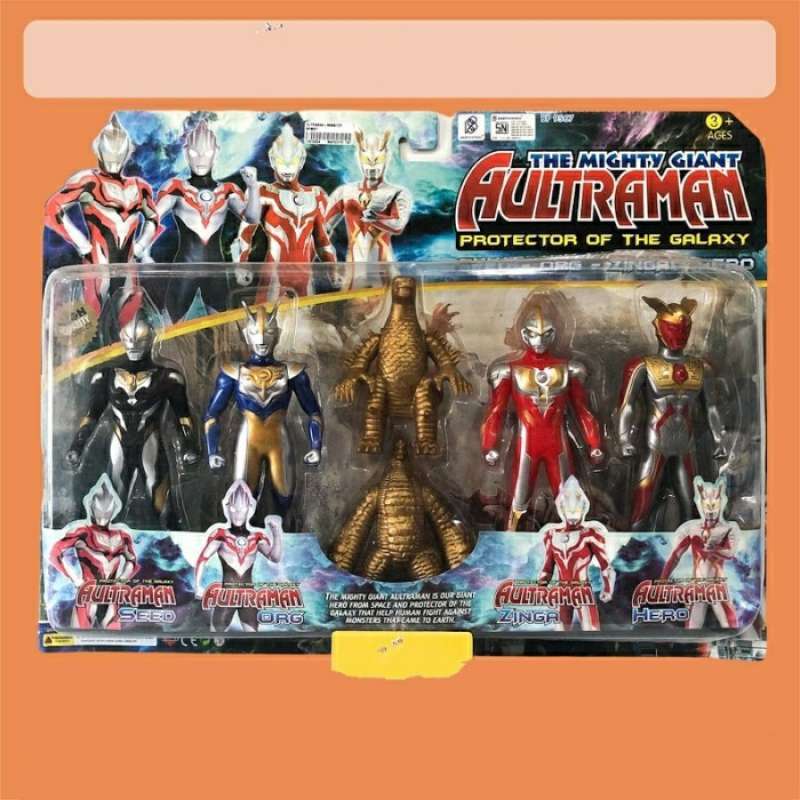 Jual MAINAN ROBOT ULTRAMAN DAN MUSUHNYA MONSTER ULTRAMAN SET MIKA di ...