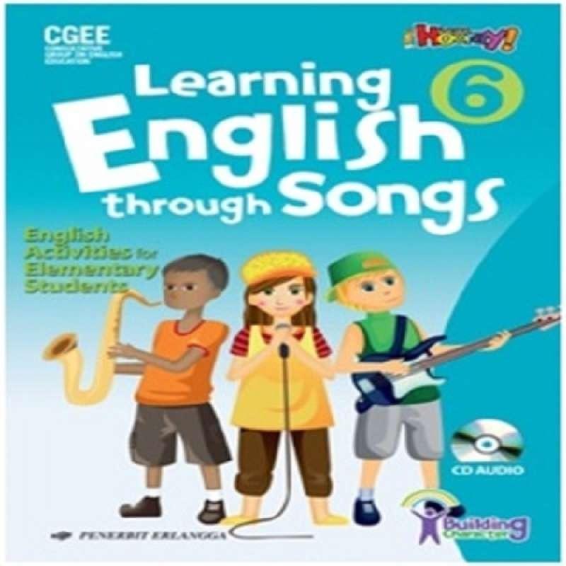 Jual LEARNING ENGLISH THROUGH SONGS JL.6 di Seller Penerbit Erlangga ...