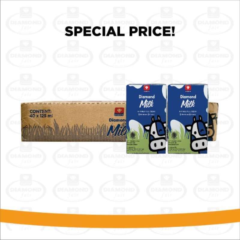 Jual DIAMOND UHT MILK FULL CREAM 125 ML - SPECIAL PRICE di Seller ...