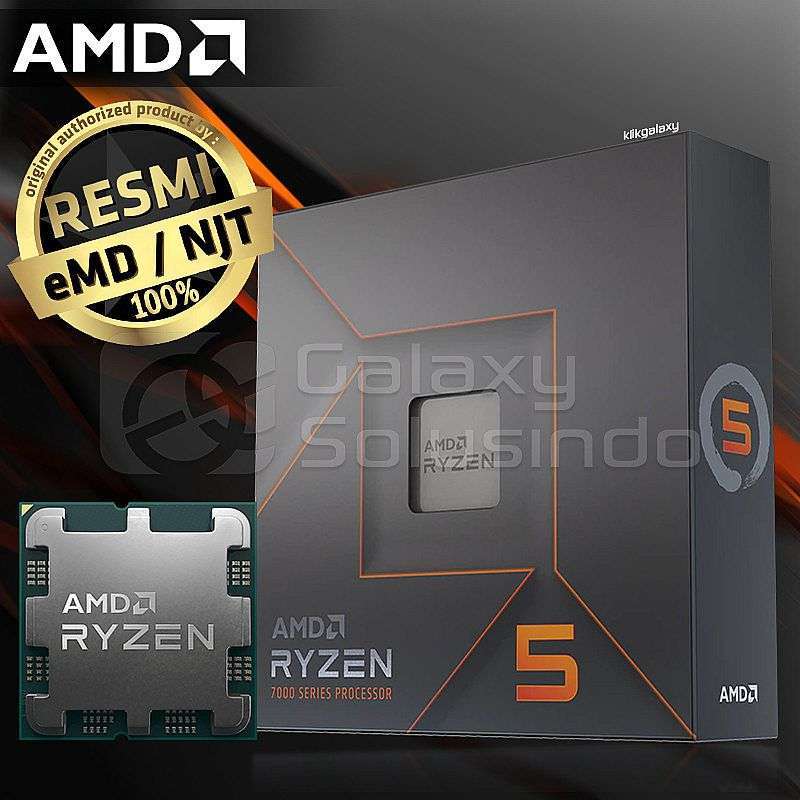 Promo AMD Ryzen 5 7600X AM5 - 7000 Series Diskon 16% di Seller Galaxy ...