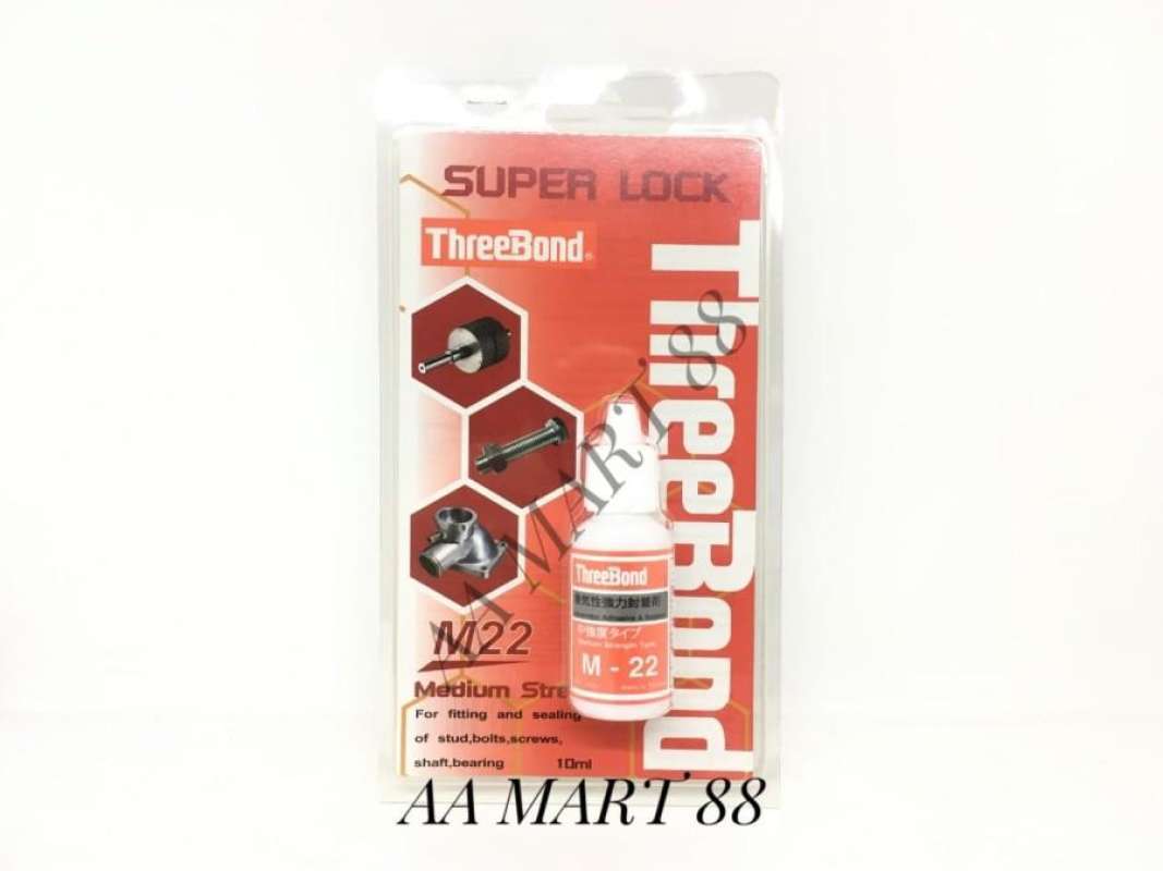 Jual Threebond Lem Baut Super Lock Sejenis Loctite Lem Baut Threadlocke ...