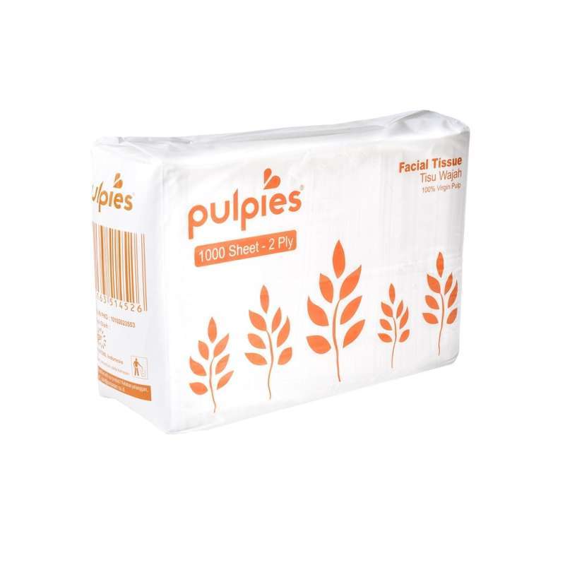 Jual Pulpies Tissue 1000s 2ply - tissue jumbo 1000 sheets - tissu jumbo ...