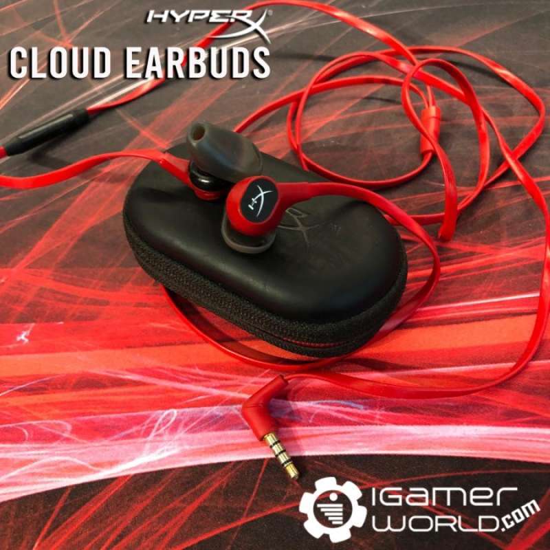 Jual HyperX Cloud Earbuds Gaming Earphone with Microphone Berkualitas ...