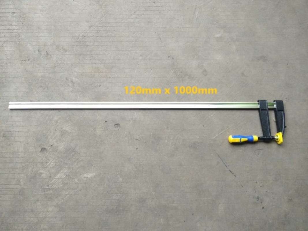 Jual clamp F 120mm x 1000mm catok kayu 12cm x 100cm model ramping di ...