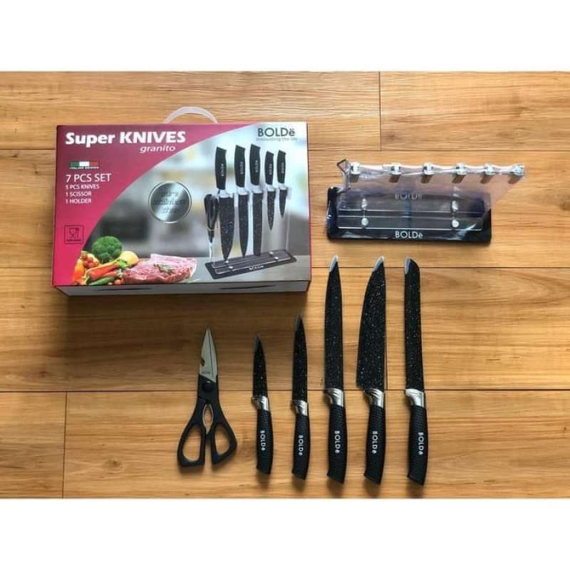 Promo Pisau Set GRANITO BOLDe Super Knives - Pisau Dapur Diskon 30% di ...