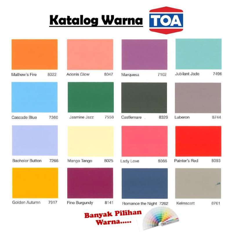 Jual Toa 4seasons - Cat Interior / Cat Tembok Warna Putih A1500 - 25kg ...