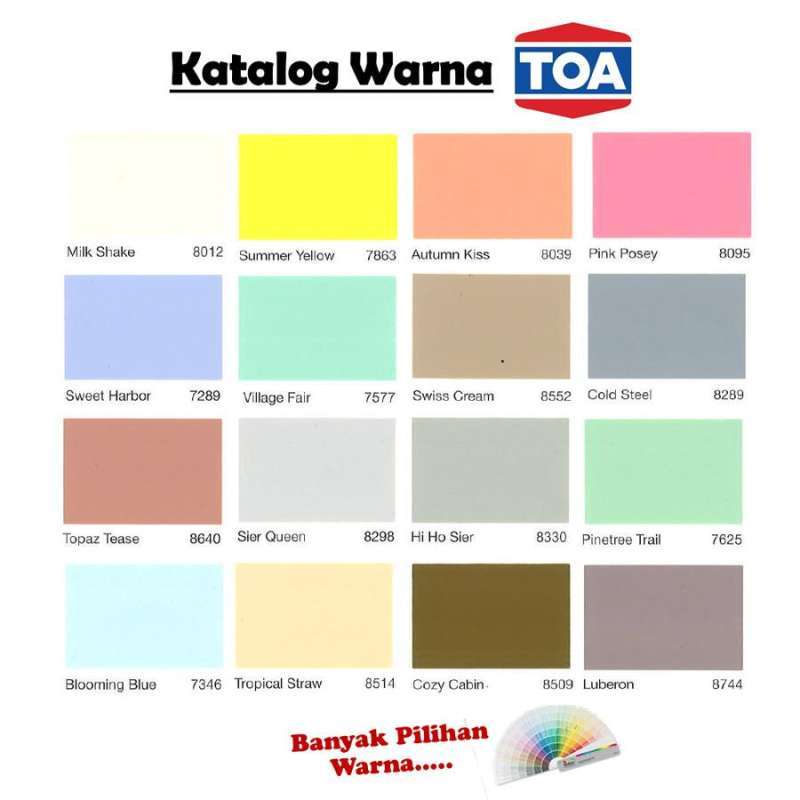 Jual Toa 4seasons - Cat Interior / Cat Tembok Warna Putih A1500 - 25kg ...
