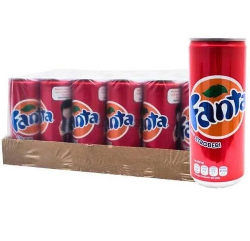 Jual Fanta Kaleng 250 Ml (isi 24 Pcs) | Grab Gojek Only Di Seller ...
