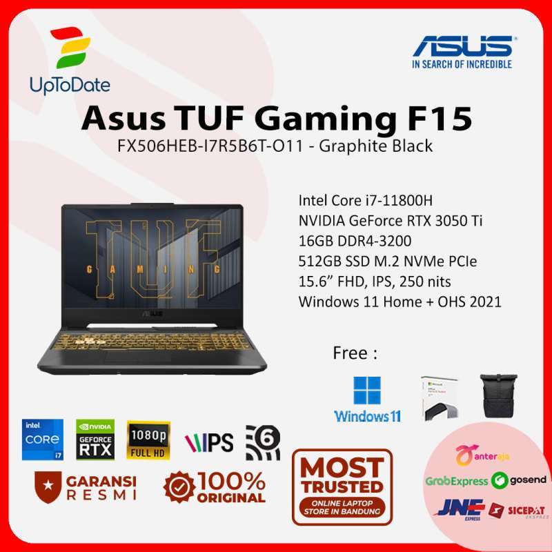 Promo Asus Tuf Gaming F Fx Heb I R B T O Core I H Gb Gb Rtx Ti Diskon Di
