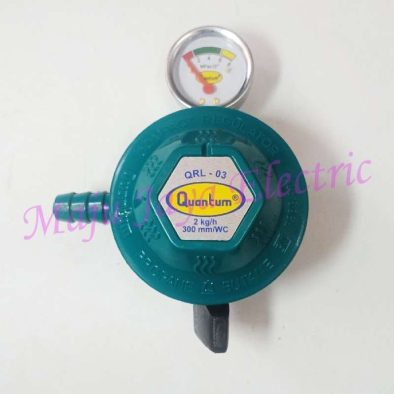 Jual TERJAMIN Regulator Quantum QRL-03 Kepala Kompor Gas Meter Meteran ...