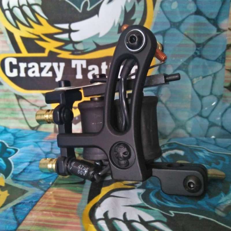 Jual Mesin Tattoo Coil Iron E Tato Liner And Shader Tatto Limited ...
