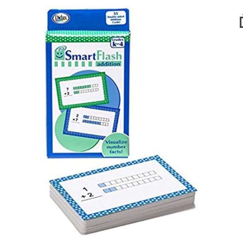 Promo Didax Educational Resources Smart Flash Cards - Addition Flash ...