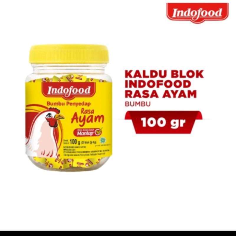 Jual Indofood penyedap rasa bumbu dapur raya ayam balok 100 gr di ...