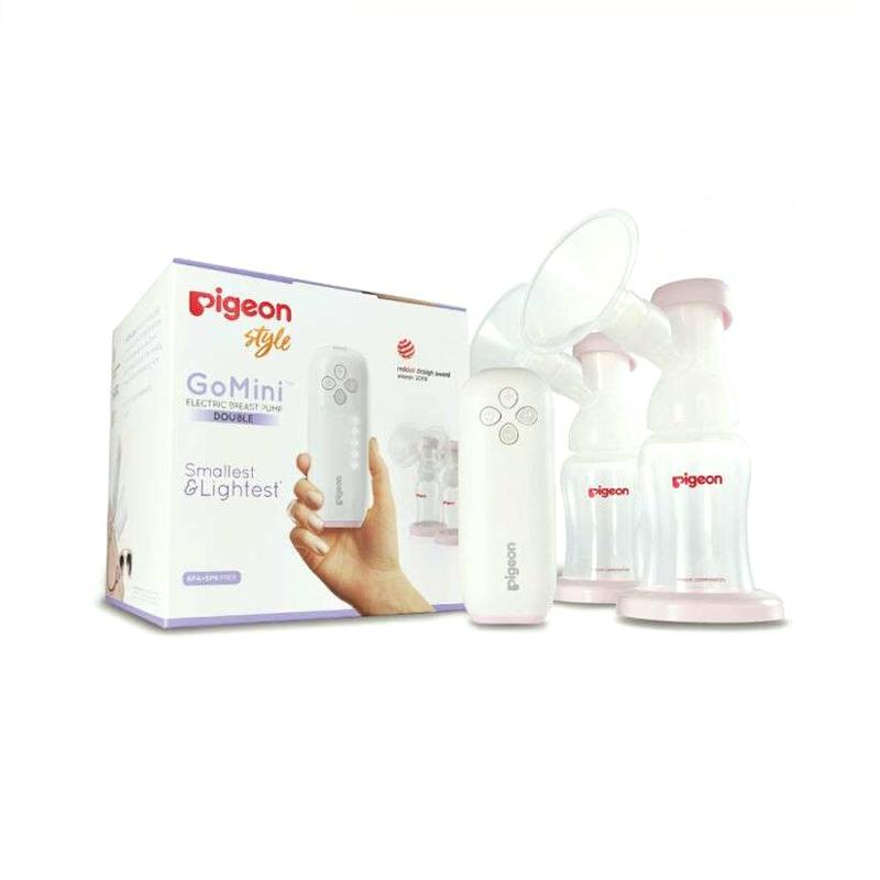 Jual Pigeon Breast Pump Electric Go Mini Double Pump Pompa ASI Elektrik ...